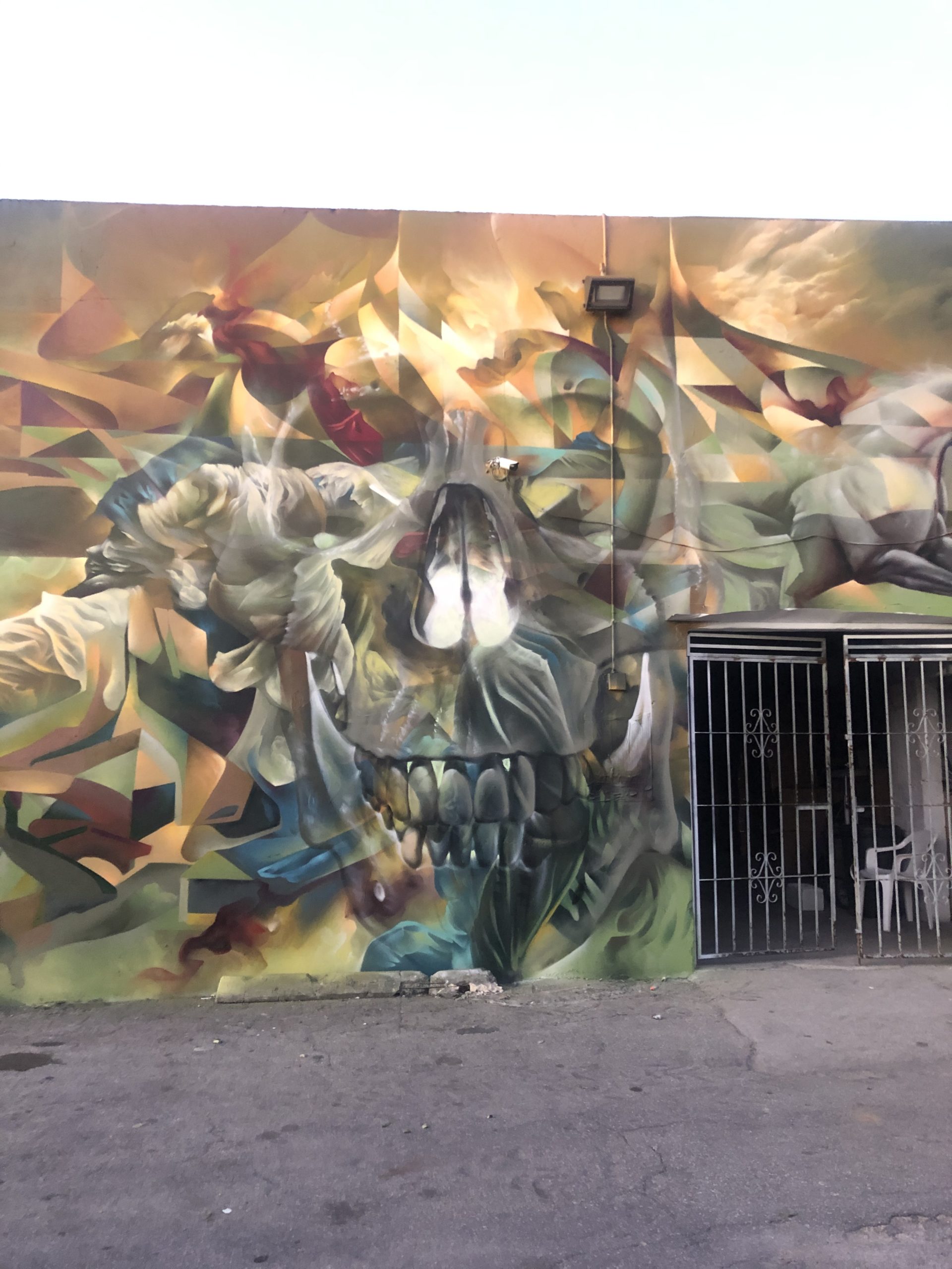 BACON collaboration wall with HIERO & QUAKE for the MUSEUM OF GRAFFITI ...