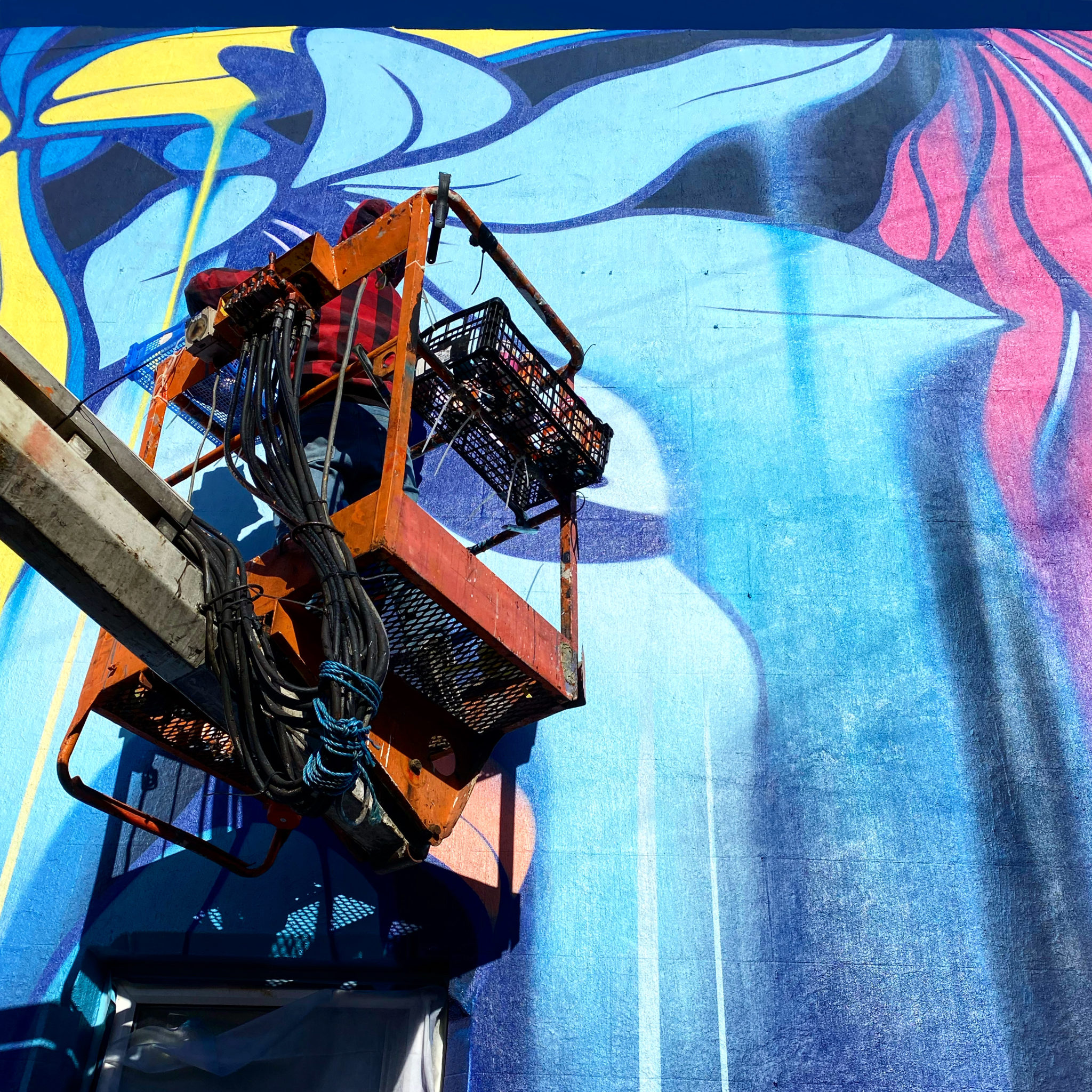 New mural completed by Nerone for New Brighton Street Art » MOLOTOW™ Blog