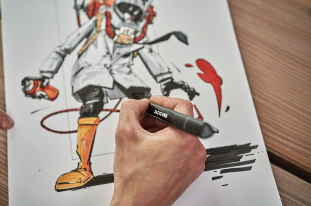 THE MOLOTOW SKETCHER x CAPARSO » MOLOTOW™ Blog
