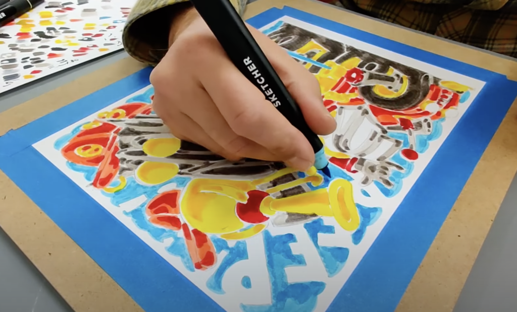 SKETCHY GRAFFITI X PALLO » MOLOTOW™ Blog