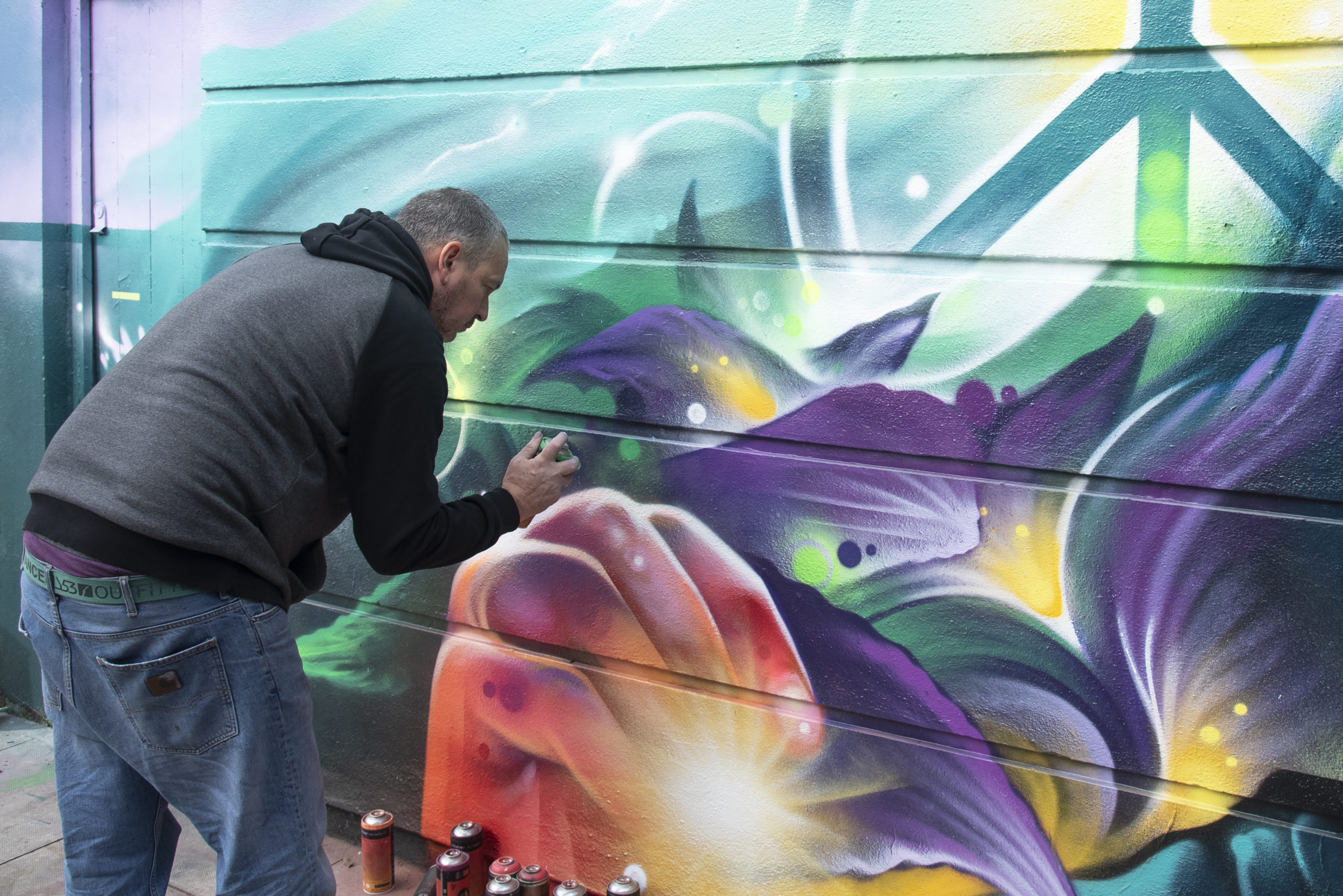 PEACE Mural by MR.CENZ » MOLOTOW™ Blog