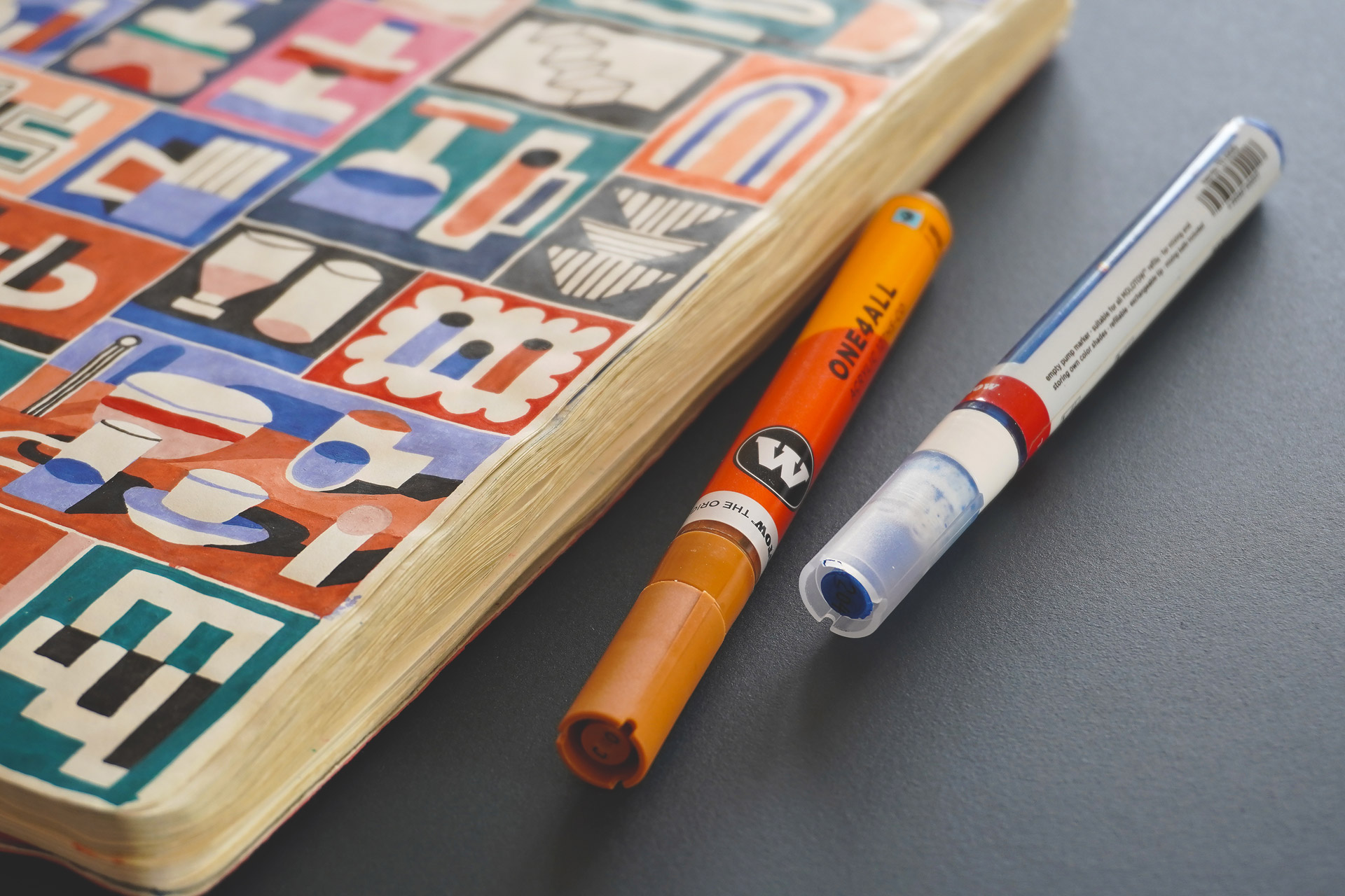 New works and sketchbook by Marc David Spengler » MOLOTOW™ Blog