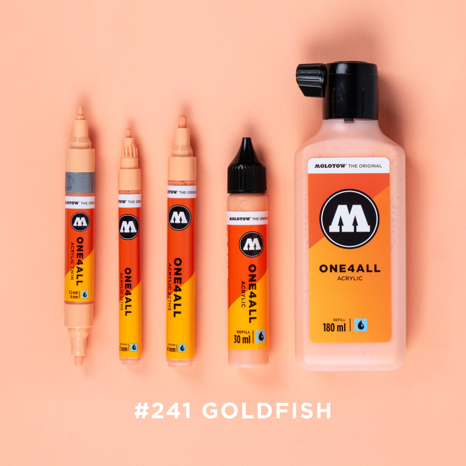 COLOR OF THE WEEK: GOLDFISH » MOLOTOW™ Blog
