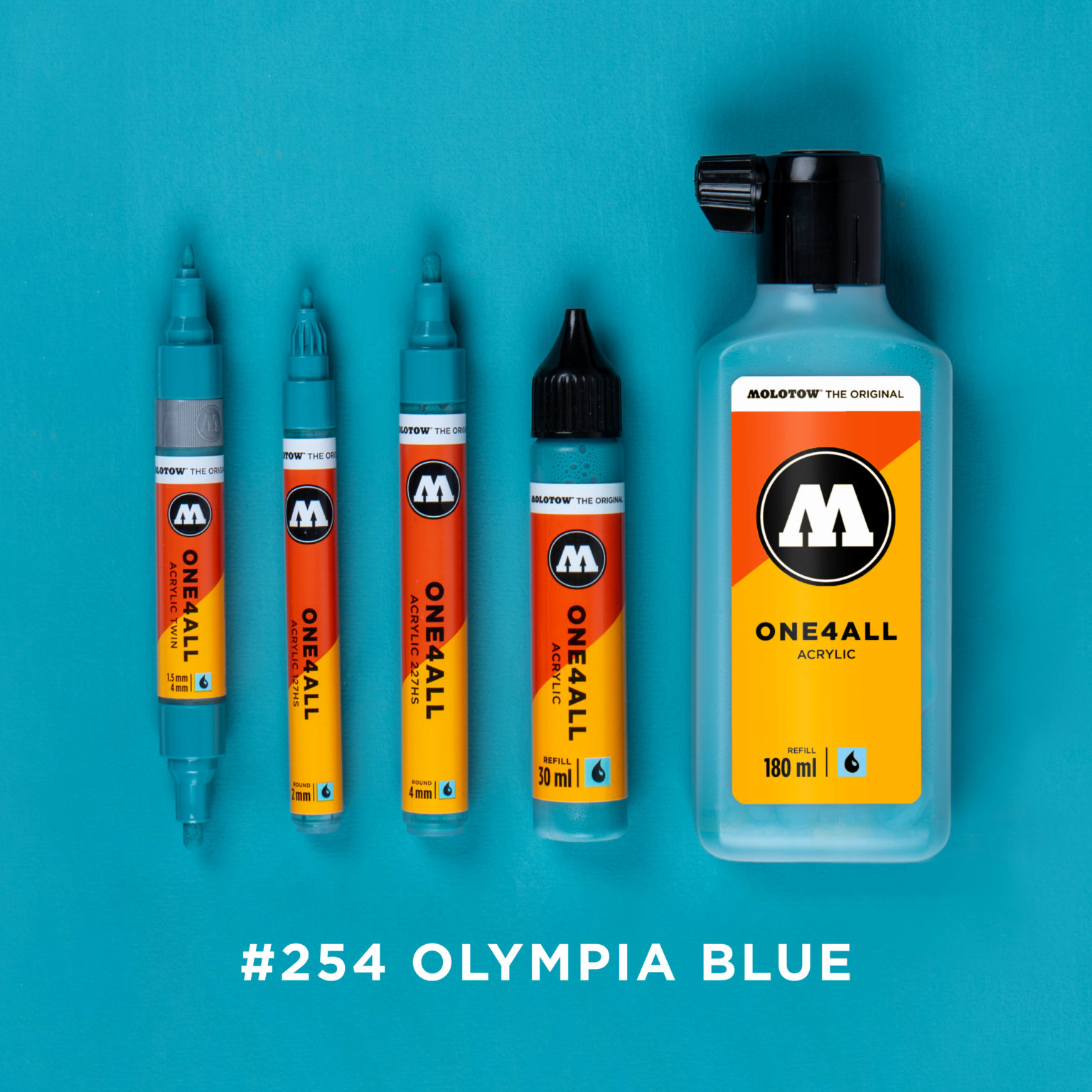COLOR OF THE WEEK: OLYMPIA BLUE » MOLOTOW™ Blog